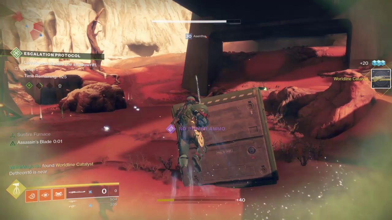 You Can Get Worldline Zero Catalyst With No Ammo! - YouTube