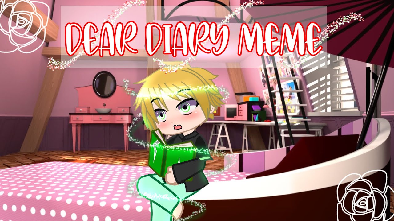 Dear Diary meme || Slightly older AU || MLB || Hxzelnut Dreams - YouTube