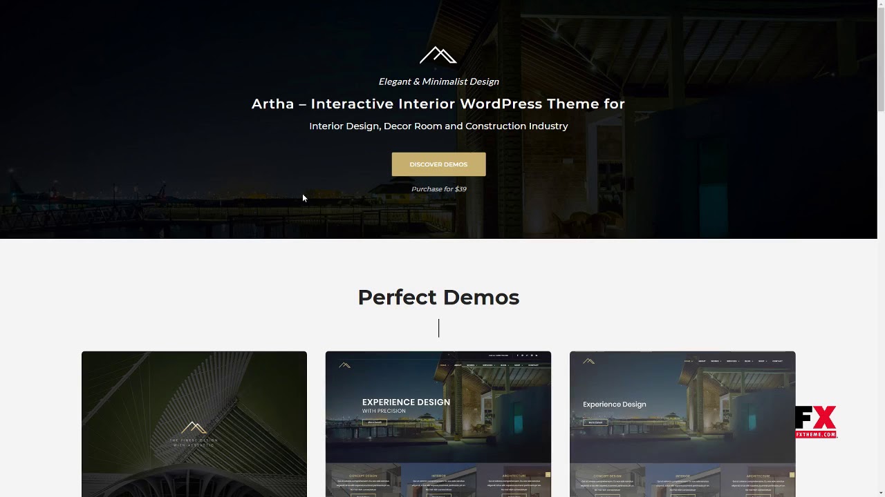 Artha Interactive Interior WordPress Theme Jurou Justice - YouTube
