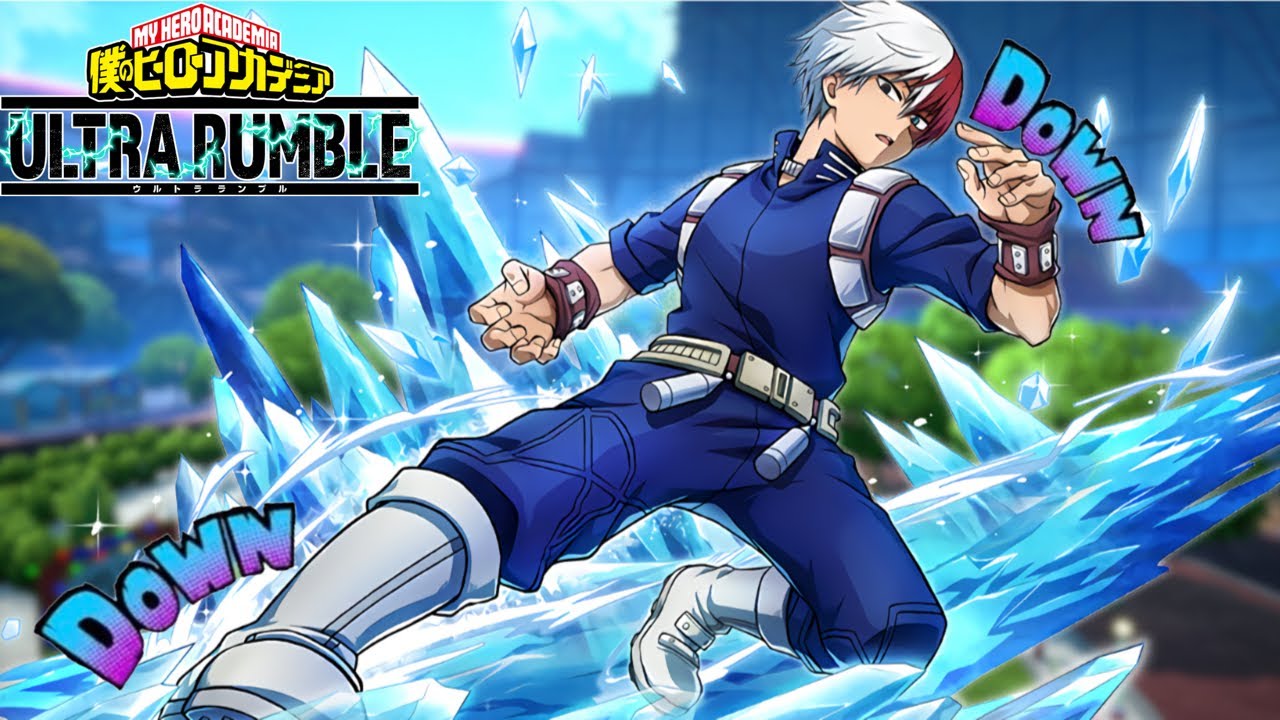 Todoroki's Ice Slide is ANNOYING In My Hero Ultra Rumble - YouTube