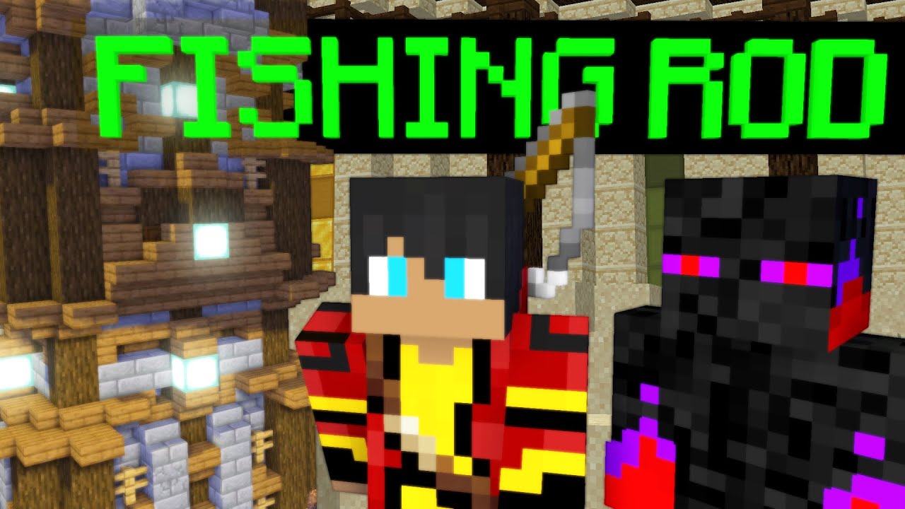 Fishing Rods are Scary | Minecraft Battledome #146 - YouTube
