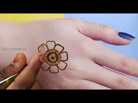 Different Types of Florals | FLORAL HENNA TUTORIAL | Part-1 #Floralhennadesign