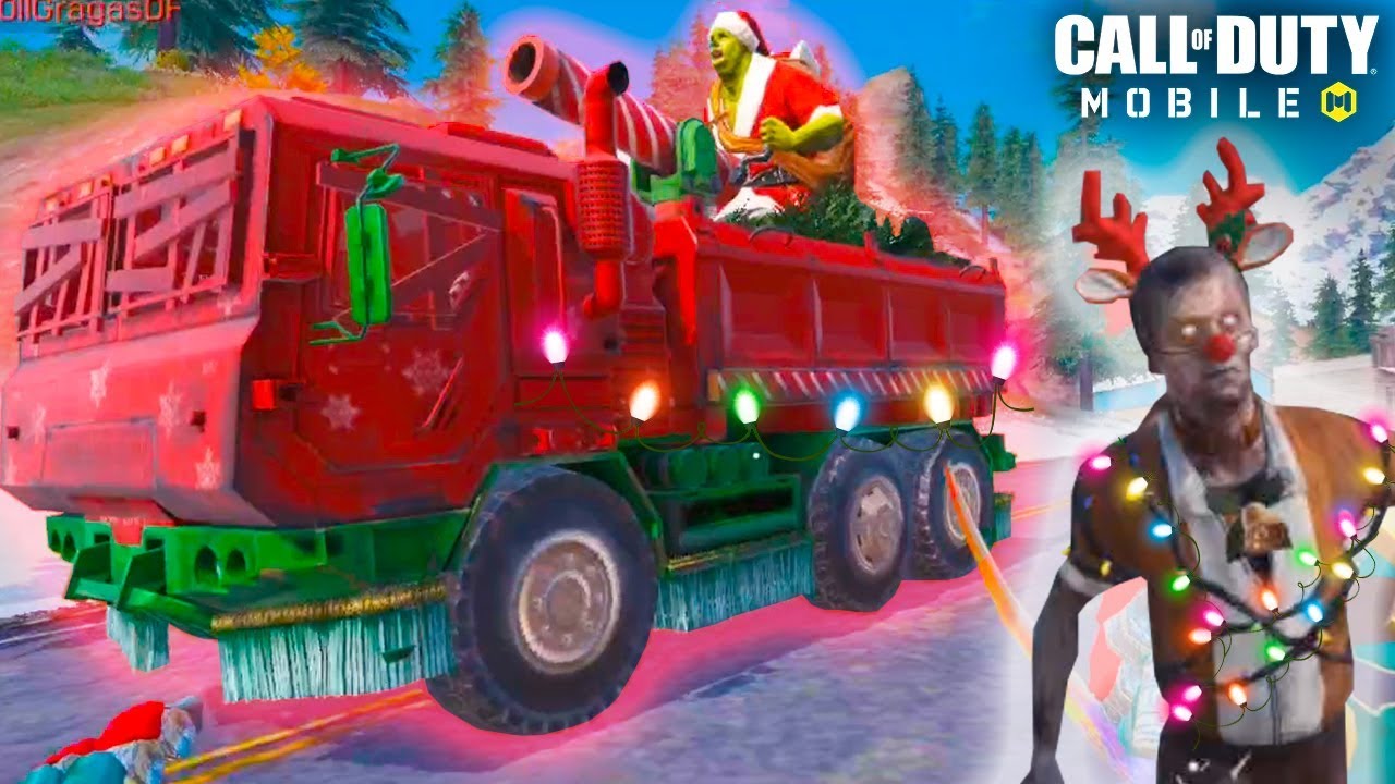 COD Mobile - Achei o PAPAI NOEL ZOMBIE do BATTLE ROYALE | Veículo de ...