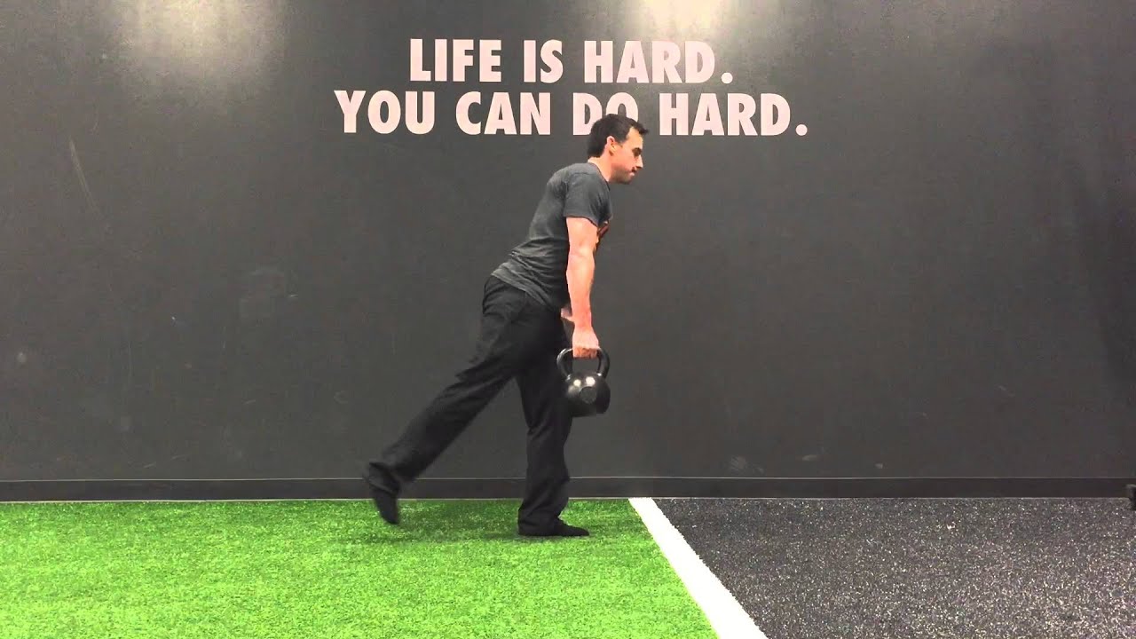 Kettlebell Single Leg RDL - YouTube