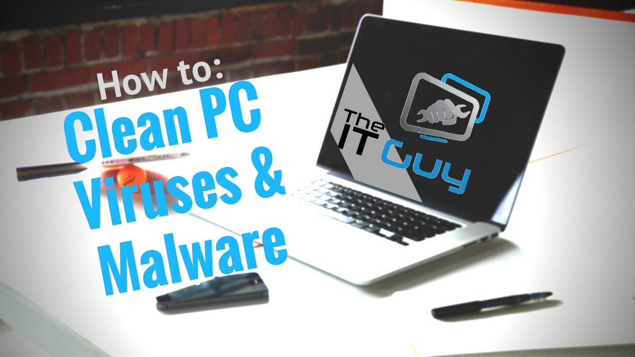 How to clean Virusses and Malware from your PC Quick guide - YouTube