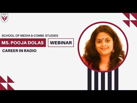 Launch Your Career in Radio | Insights from Prof. Pooja Dolas |Media and Communication Studies ...