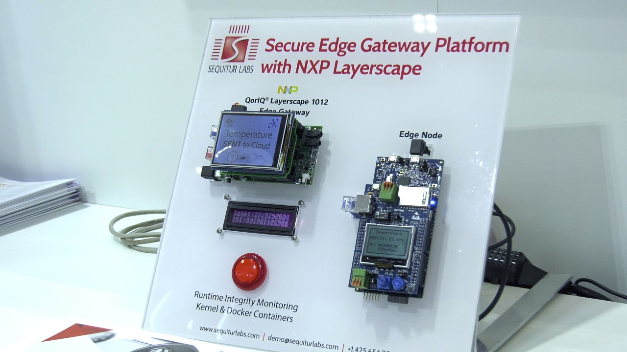 Secure Gateway Demo with NXP Layerscape - YouTube