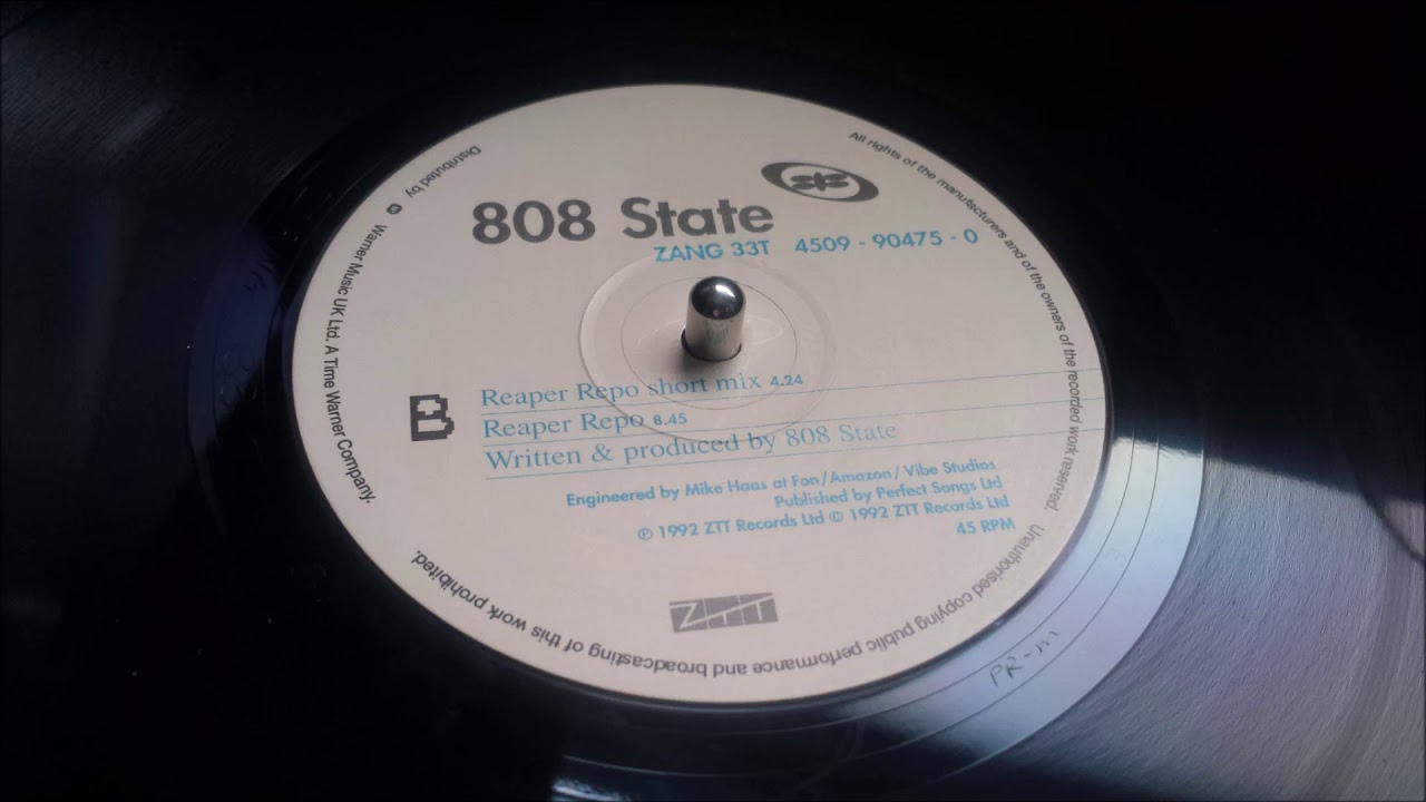 808 State ‎- Reaper Repo - YouTube
