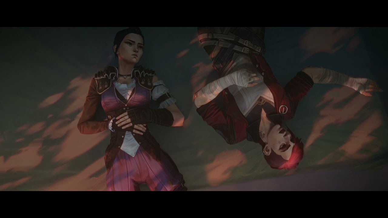 Caitlyn And Vi Bed Scene Arcane League Of Legends Youtube
