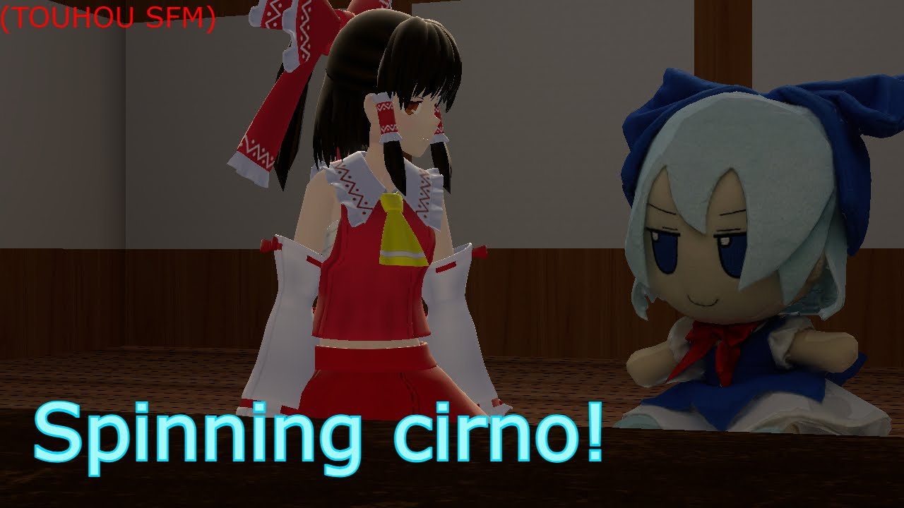 Spinning cirno! (TOUHOU SFM) - YouTube