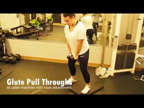 Cable Glute Pull Throughs - YouTube