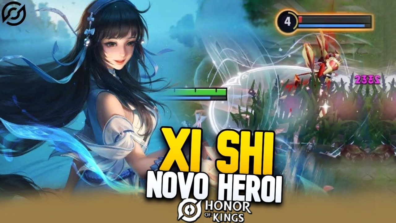 NOVO HERÓI XI SHI! NOVA MAGA SHI (XI SHI) ESTÁ CHEGANDO EM NOVEMBRO NO HONOR OF KINGS - YouTube