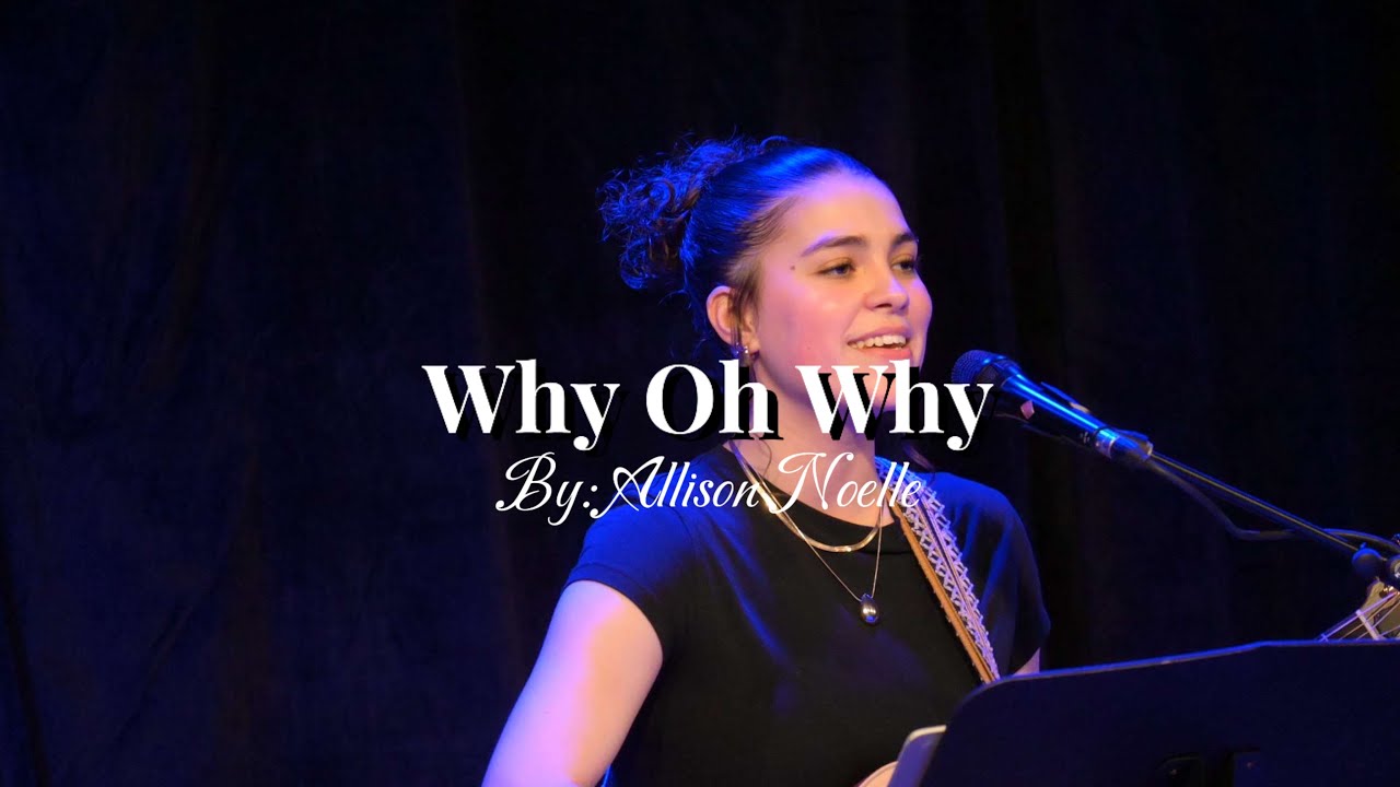 Why Oh Why- Original (FIRST CONCERT) - YouTube