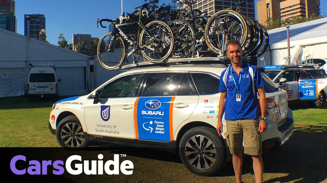 2017 Subaru Outback | anatomy of a cycling team support car video - YouTube