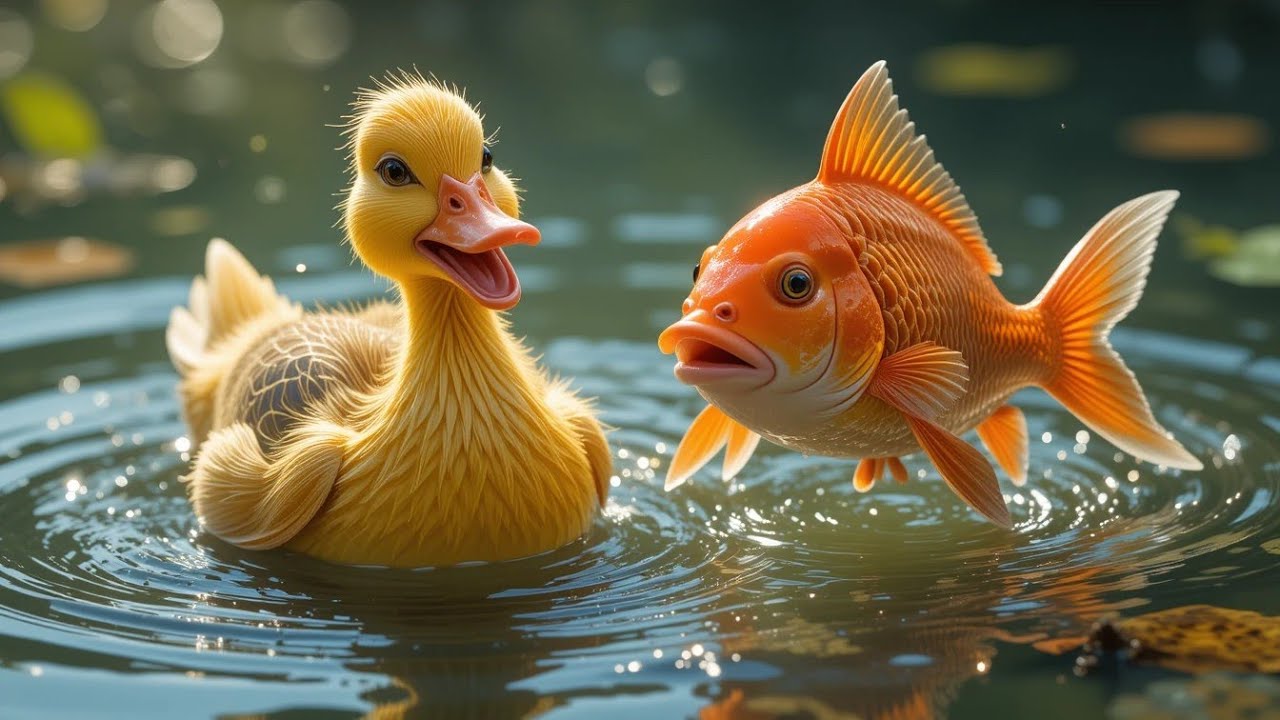 Ducks Go Quack, Fish Go Swish – Animal Sounds Song for Kids - YouTube