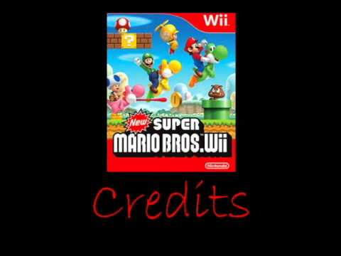 New Super Mario Bros Wii Credits - YouTube
