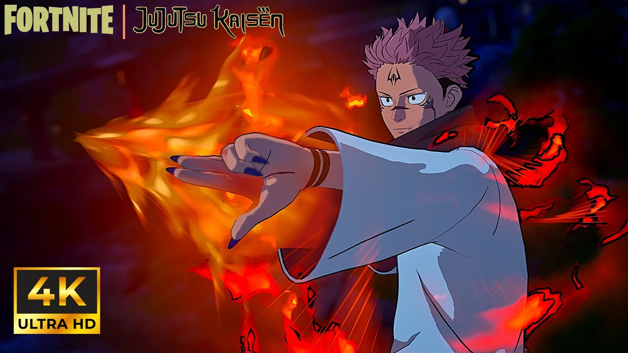 Sukuna ULTRAWIDE Gameplay | FORTNITE x JUJUTSU KAISEN | Zero Build ...