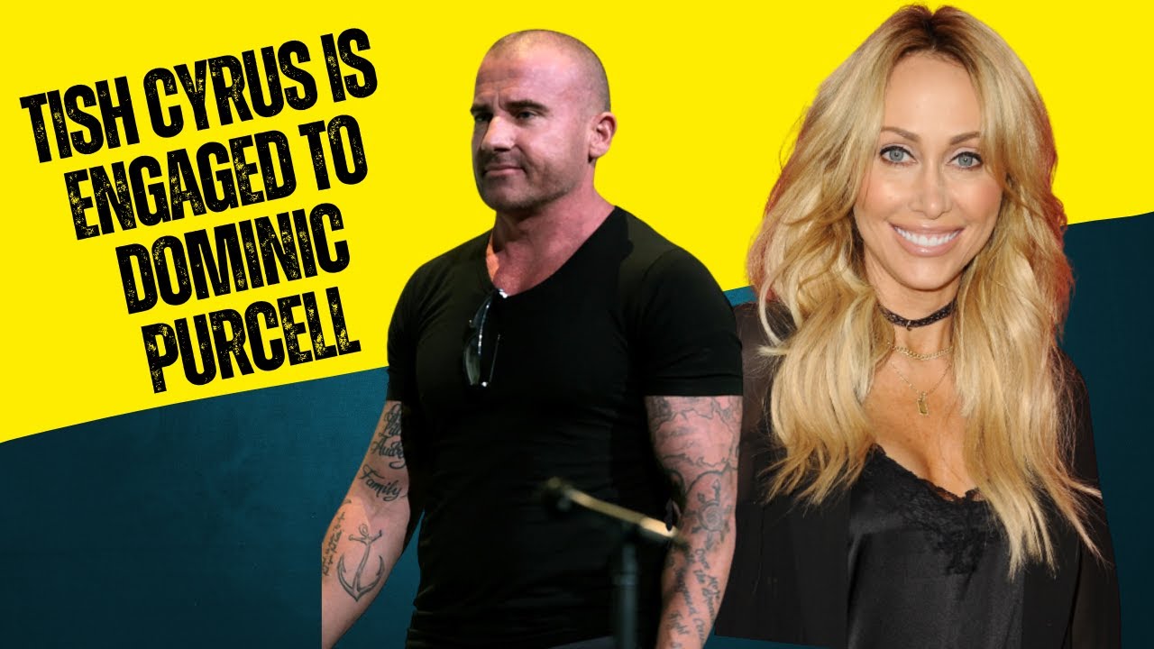 Tish Cyrus Debuts Romance With Prison Break Star Dominic Purcell - YouTube
