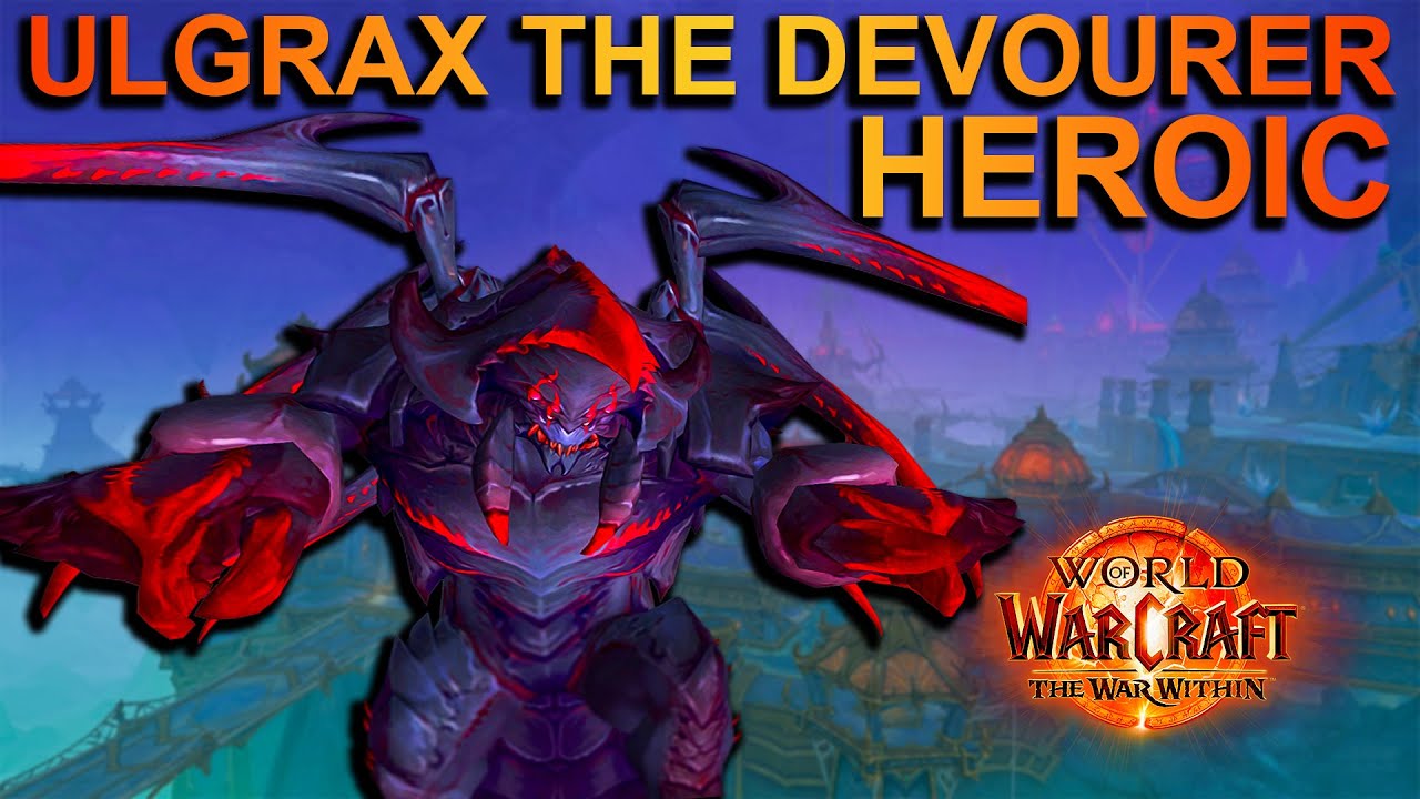 Heroic Ulgrax - Nerub-AR Palace - Paladin TANK - Full Commentary ...