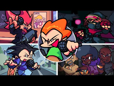 Friday Night Funkin' Schoolgrounds Full Mod Showcase (Pico's School Mod)