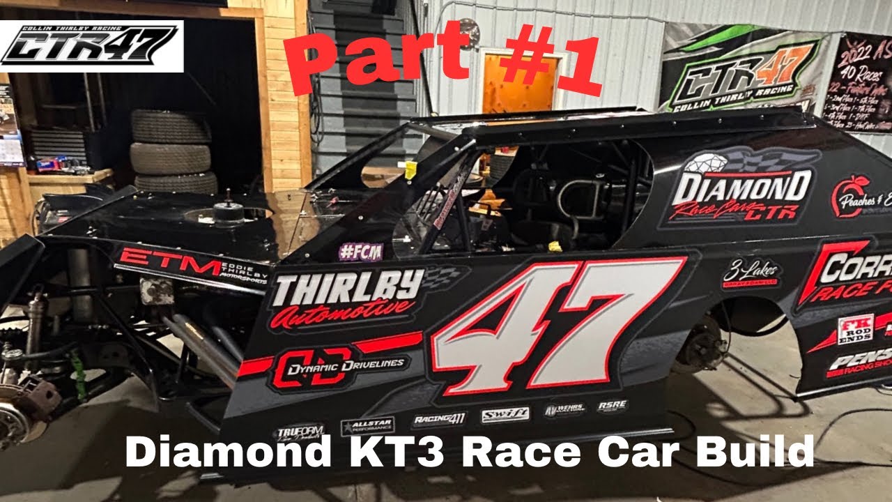 Part #1-We Are Building a New RACECAR! 2023 Diamond KT3 IMCA/UMP Car ...