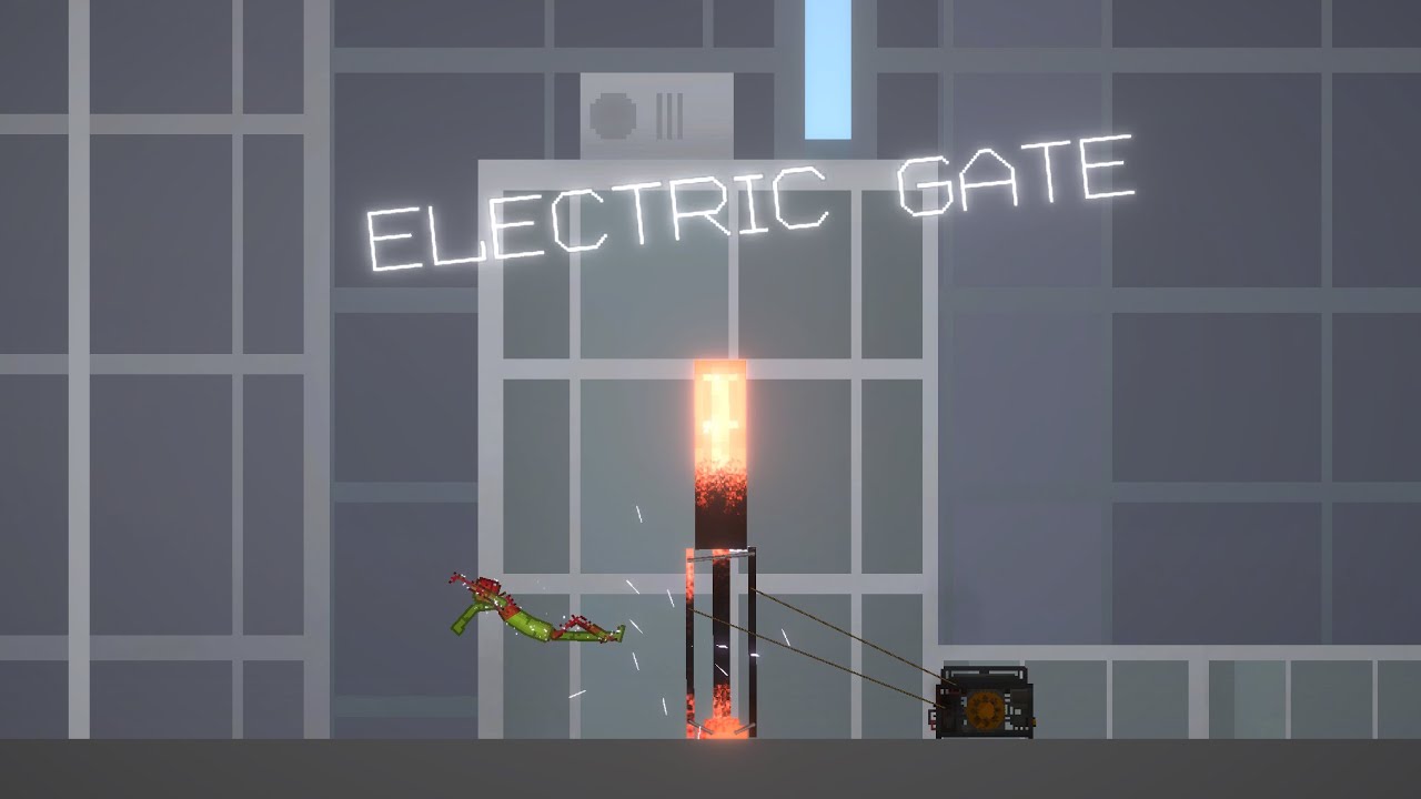 How to make an openable electric Gate! (Tutorial) - YouTube
