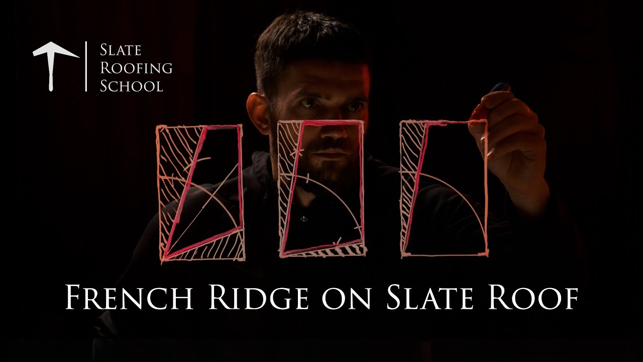 French Ridge on Slate Roof / Lesson 1 - YouTube