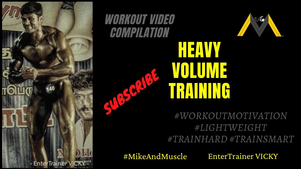 EnterTrainer VICKY HEAVY Volume Training compilation. Train Hard. Train ...