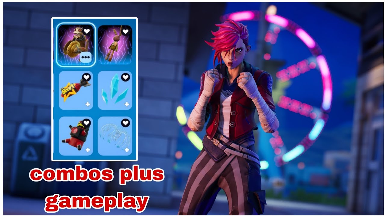 THE BEST ARCANE VI COMBOS PLUS GAMEPLAY | fortnite combos and gameplay ...