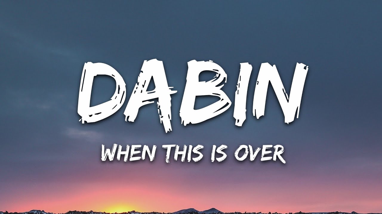 Dabin & Nurko - When This Is Over (Lyrics) feat. Donovan Woods - YouTube