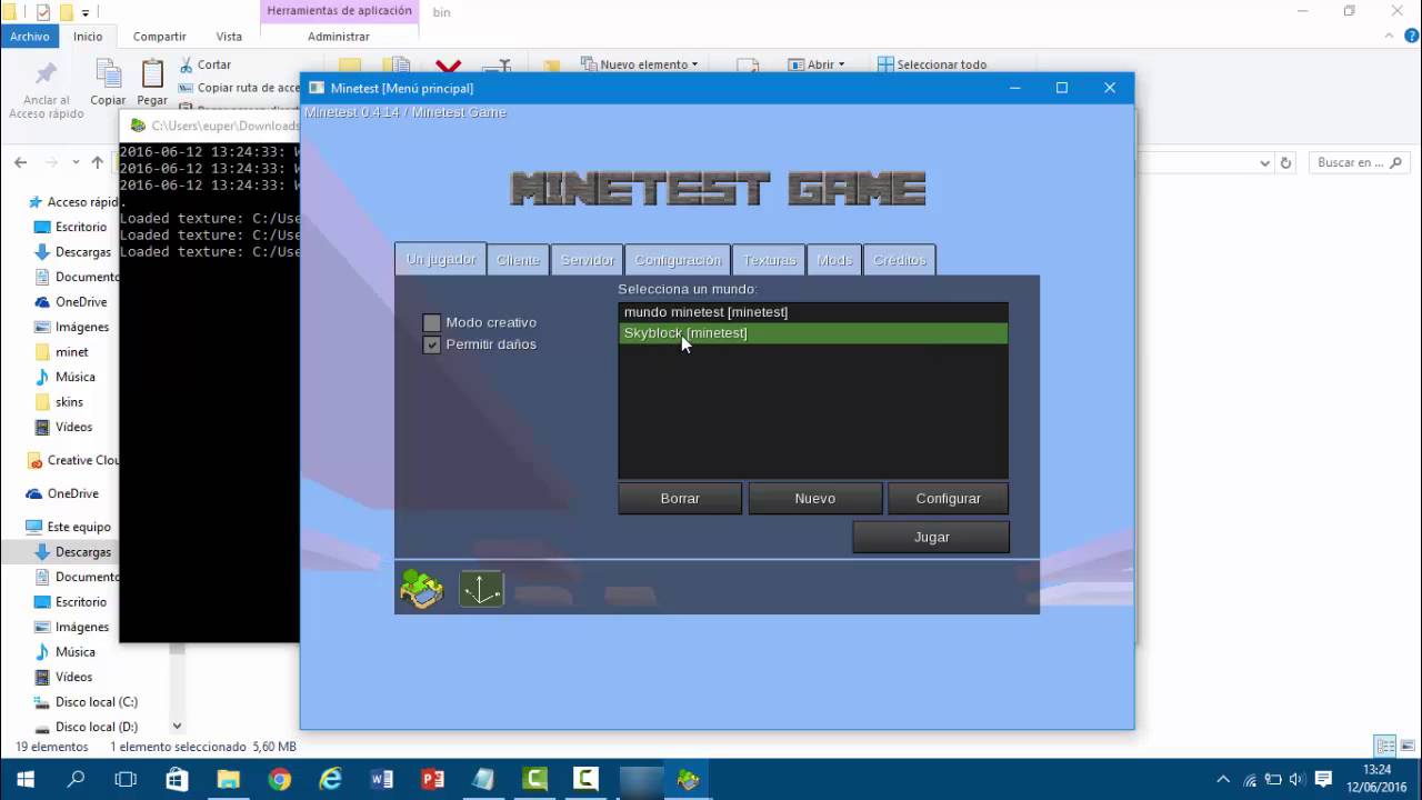 Tutorial como poner mapas en minetest - YouTube