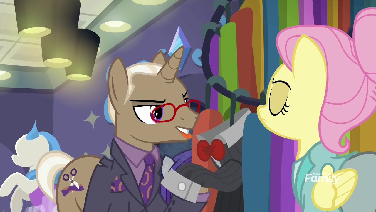 Fluttershy's snooty character - Fake It 'Til You Make It - YouTube