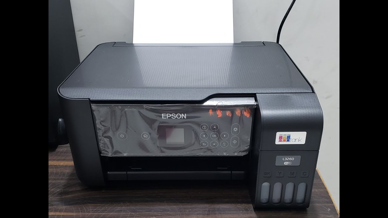 New Launched EPSON 3260 INKTANK PRINTER unboxing - YouTube