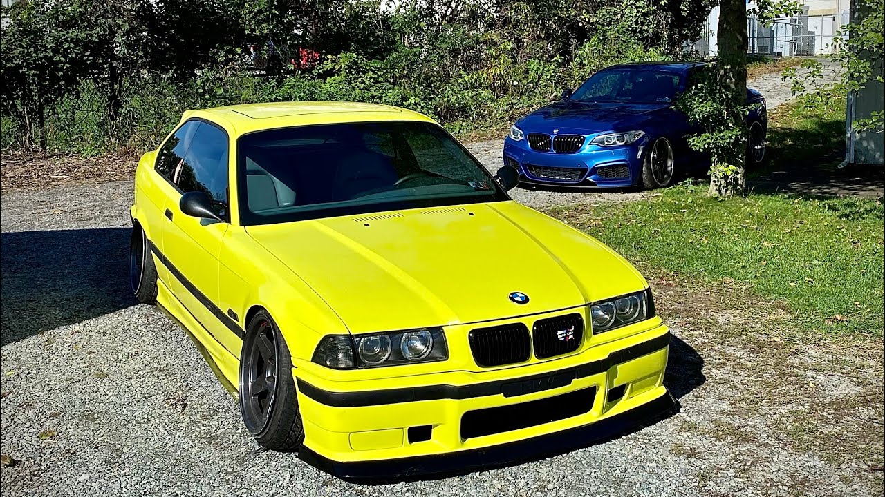E36 M3 WRAPPED! M235i Gets Stanced! - YouTube