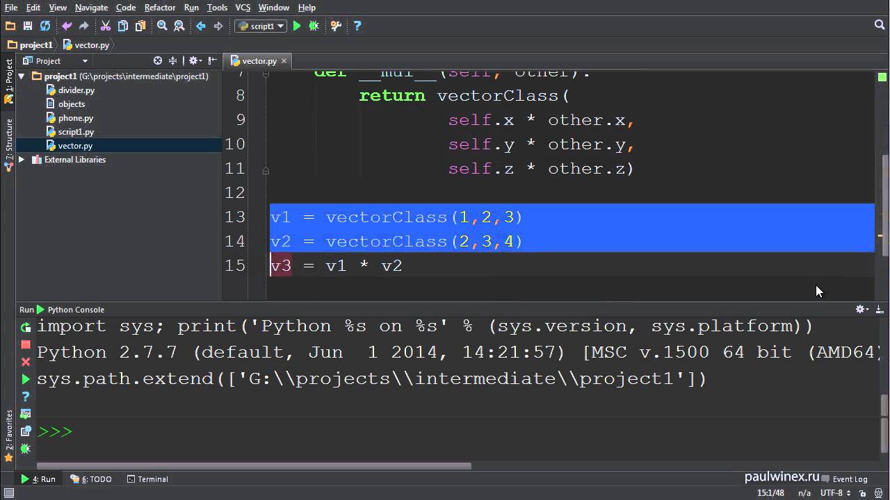 08 Python Intermediate Принципы ООП Полиморфизм Специальн - YouTube