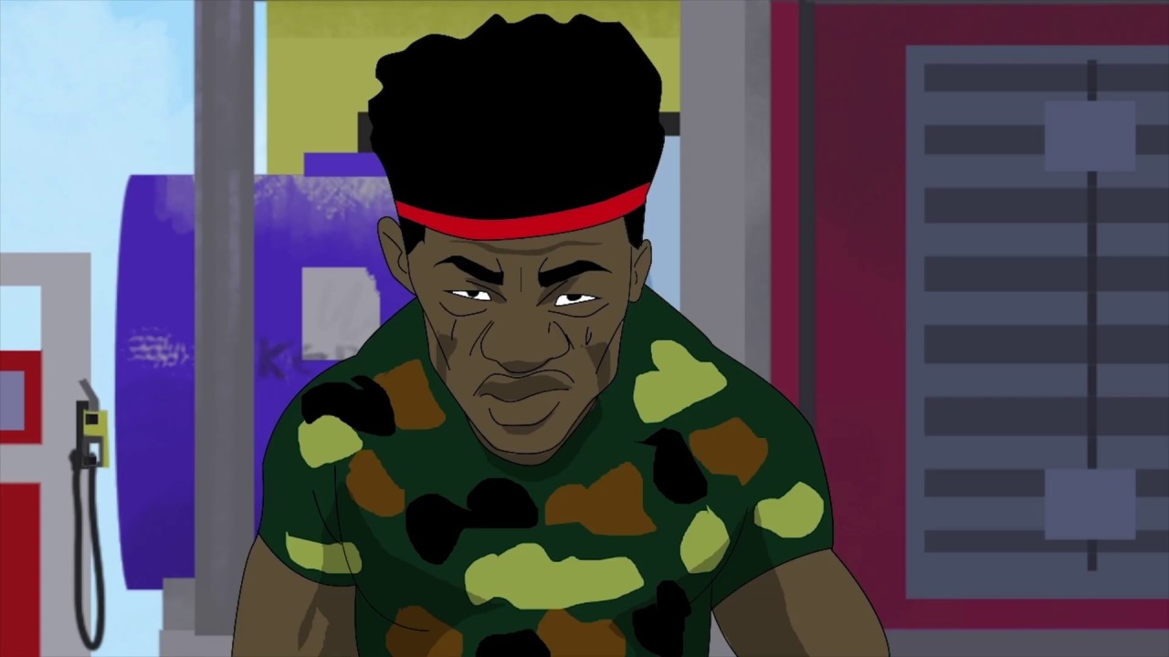 Ajebo slaps Army general (House of Ajebo) - YouTube