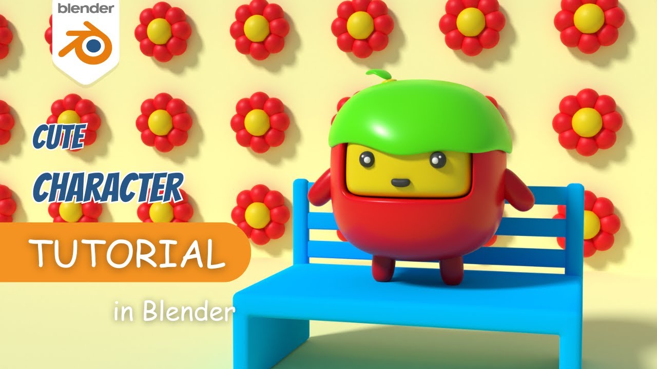 Beginner’s Guide 🐣 | Cute 3D Character Modeling Tutorial in Blender 🎨 ...