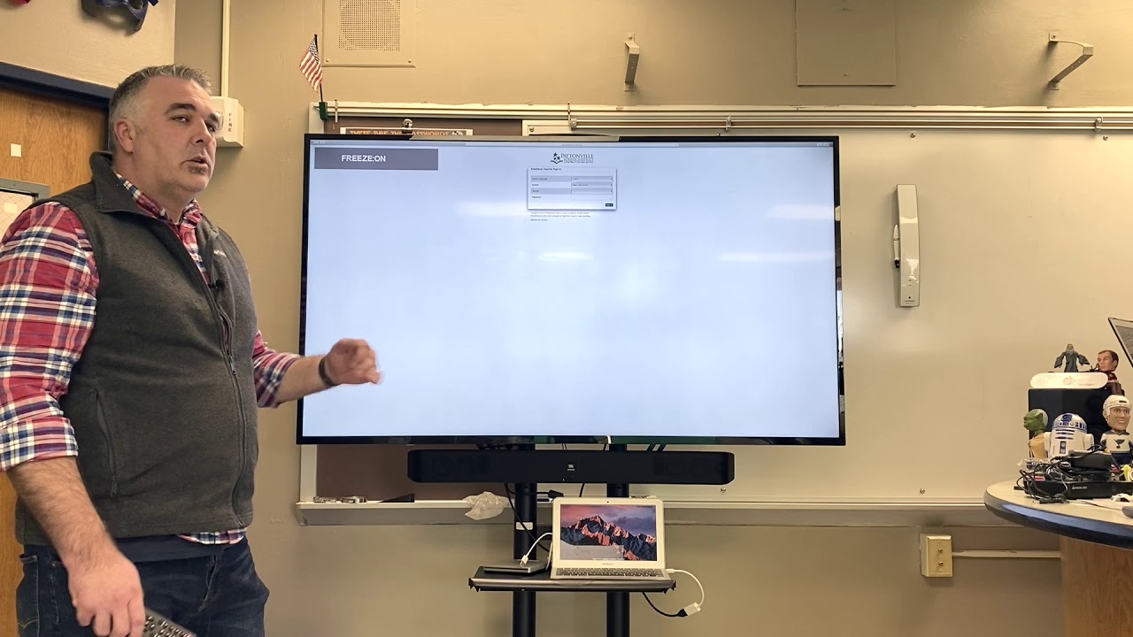 Freezing the Screen - YouTube