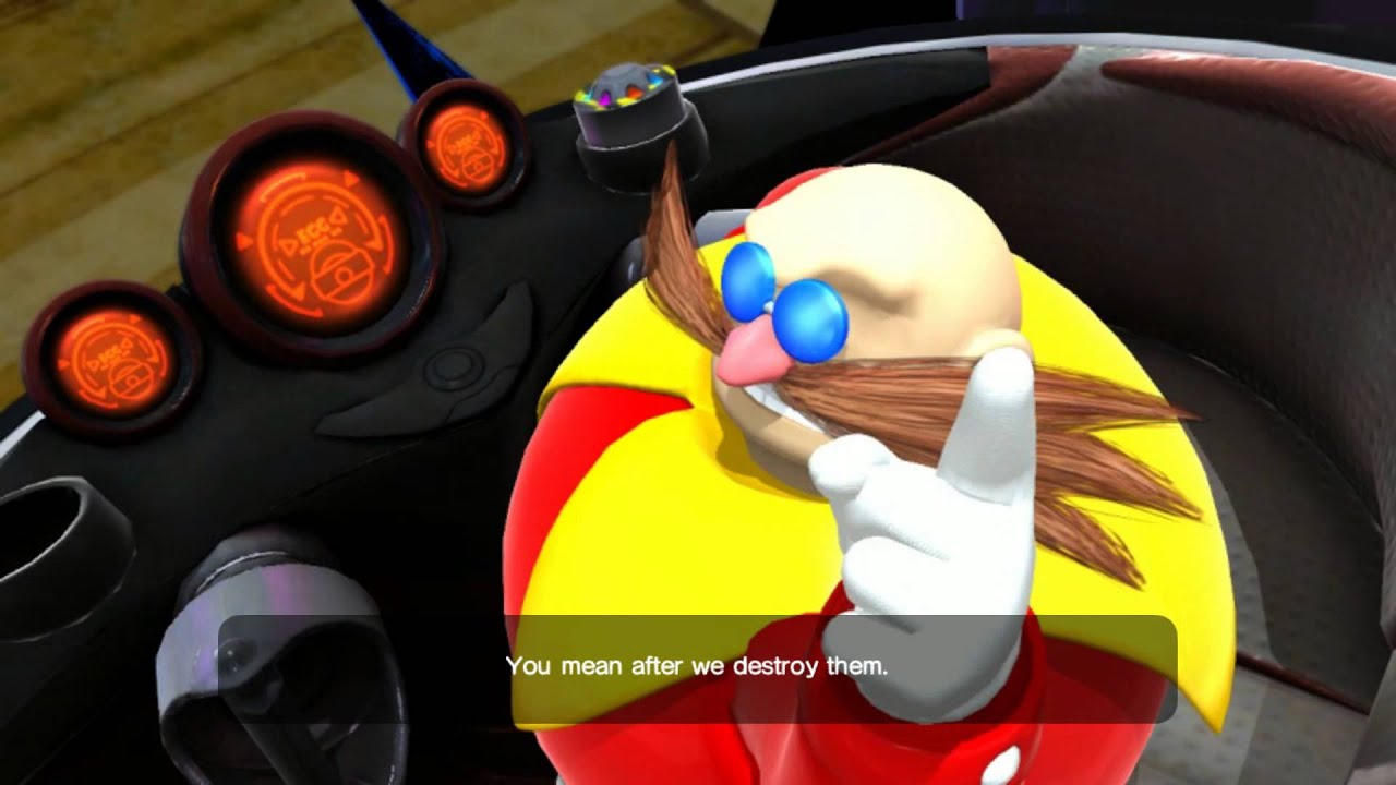 Sonic Generations - Cutscene #11 - Time Eater and Eggs # ...