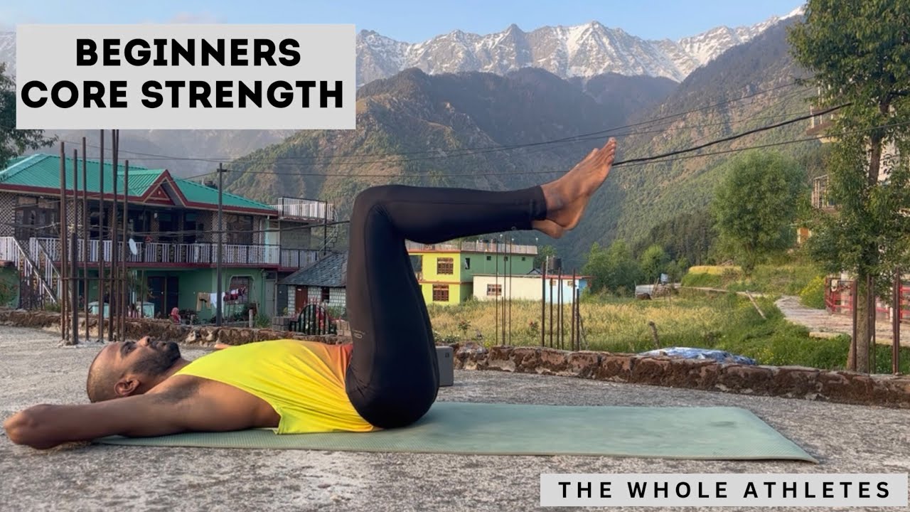 Beginners Core Strength Routine (Follow Along Video) II The Whole ...