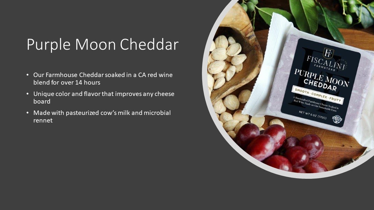 Episode 78.7 – Fiscalini Farmstead Purple Moon Cheddar - YouTube