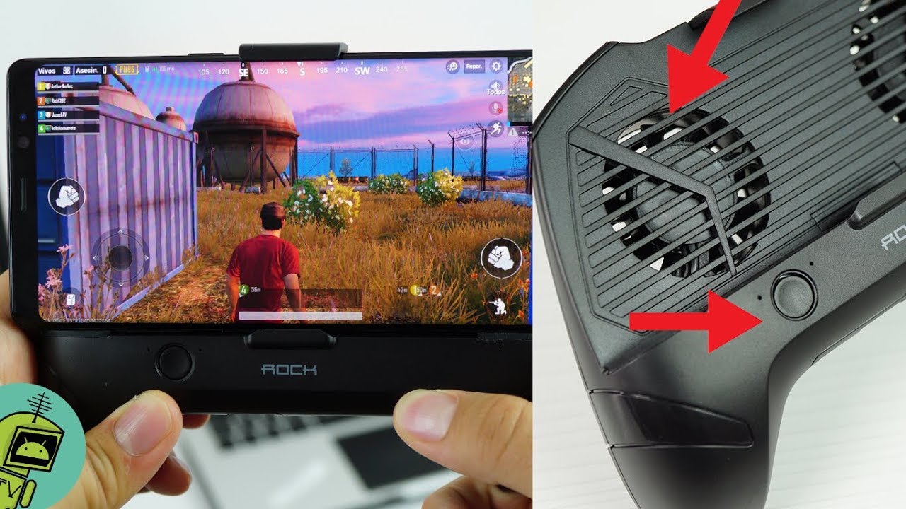 GAMEPAD con ventiladores integrados - Barato / TEST - YouTube