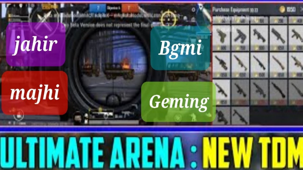 Bgmi Ultimate Arena: New Tdm 🧨🧨🧨Bgmi আলটিমেট এরিনা : নতুন Tdm.,, jahir ...