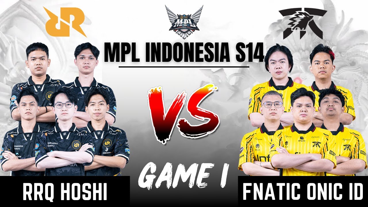 RRQ VS FNOC | RRQ HOSHI vs FNATIC ONIC GAME 1 | MPL ID S14 | ENGLISH ...