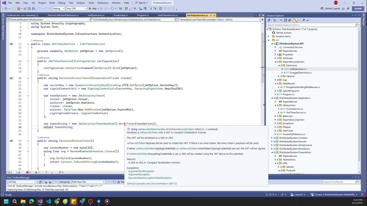 3 Implement jwt and redis - YouTube