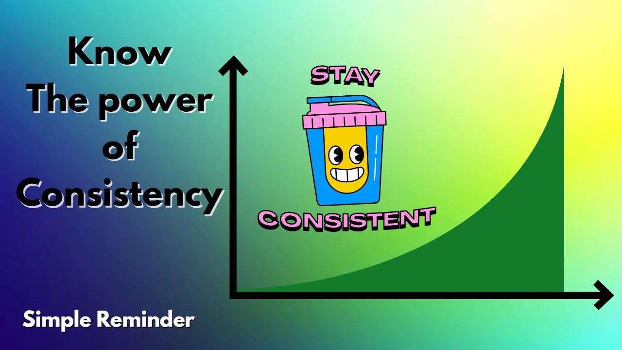POWER OF CONSISTENCY| STAY CONSISTENT, MOTIVATED, BELIEVE IN YOURSELF ...