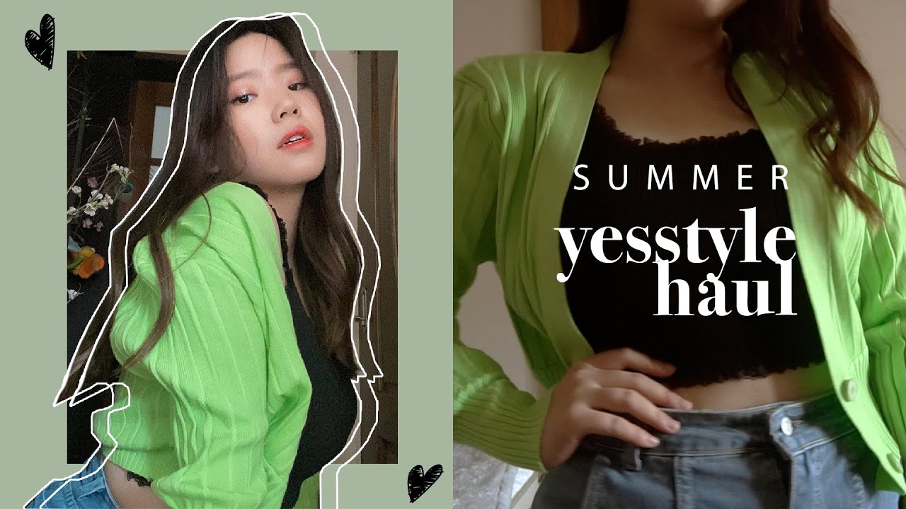 Korean Fashion Try-On Haul from YESSTYLE (Under 5,000 PESOS) | Jamielyn Cheng - YouTube