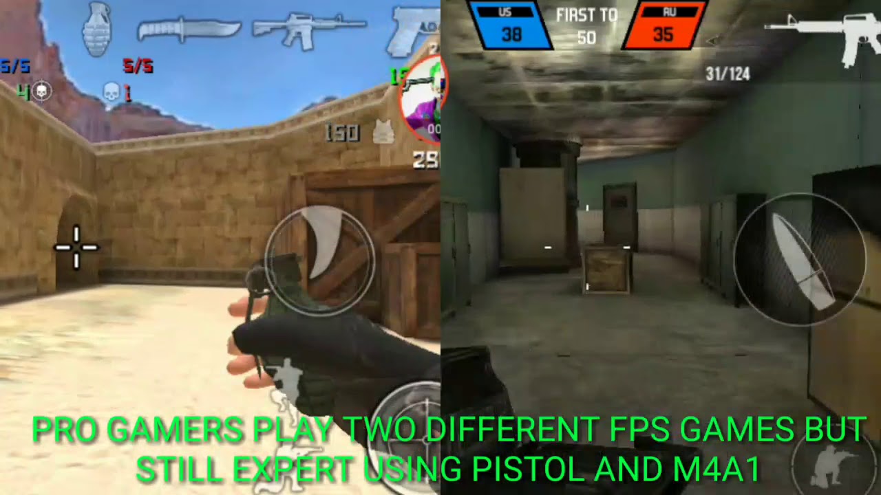 How TO BECome PROEXPERT IN TWO DIFFERENT FPS GAMES - YouTube