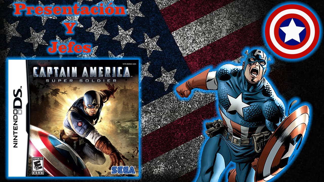 Captain America Super Soldier (NDS) Presentación y Jefes - YouTube