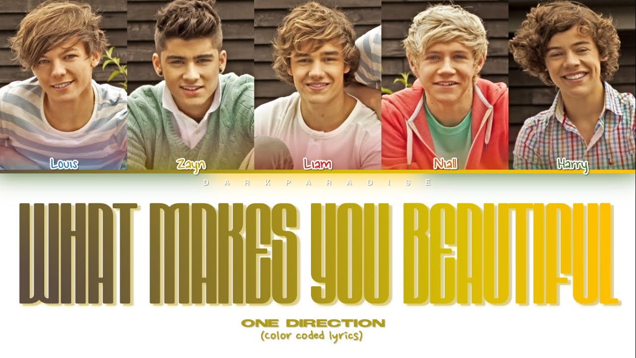 One Direction - What Makes You Beautiful (Color Coded Lyrics) - YouTube
